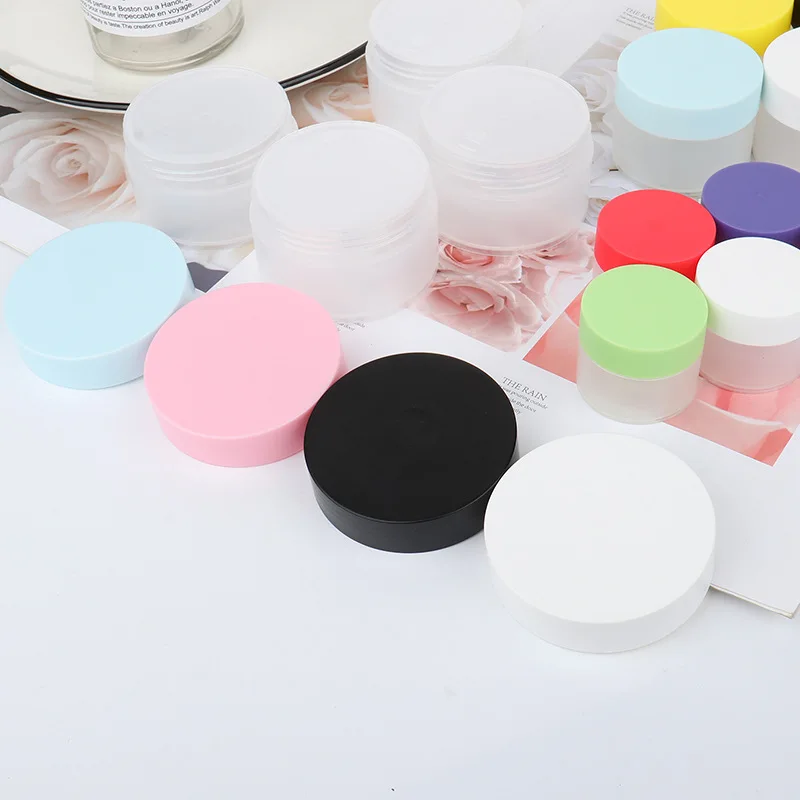 Pink Frosted 250g Round Plastic Cream Jar For Body Scrub - Buy Pink ...