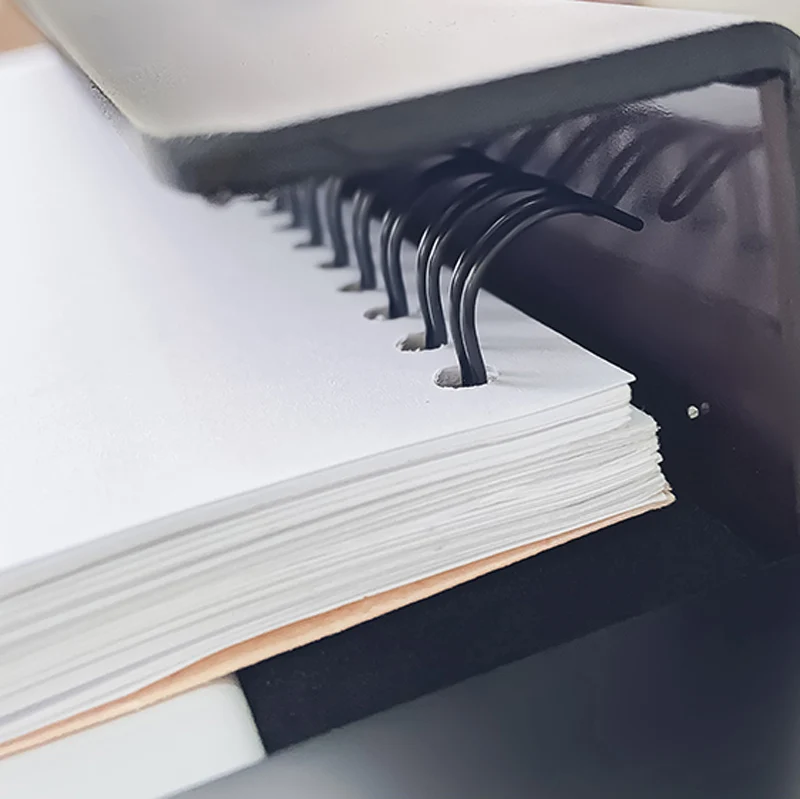 Most Popular Note Book Velo Desktop Perfect Binding Machine Comb ...