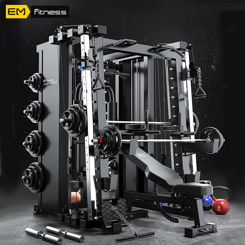 Cable Crossover Equipment - Multi Functional Smith Machine