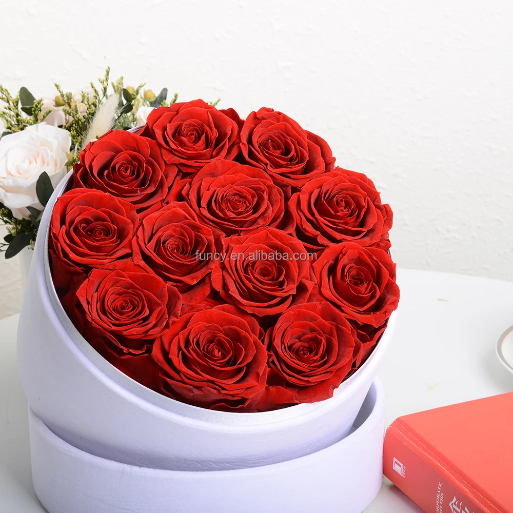 Preserved Eternal Rose Flower Gift Boxes - Perfect for Weddings
