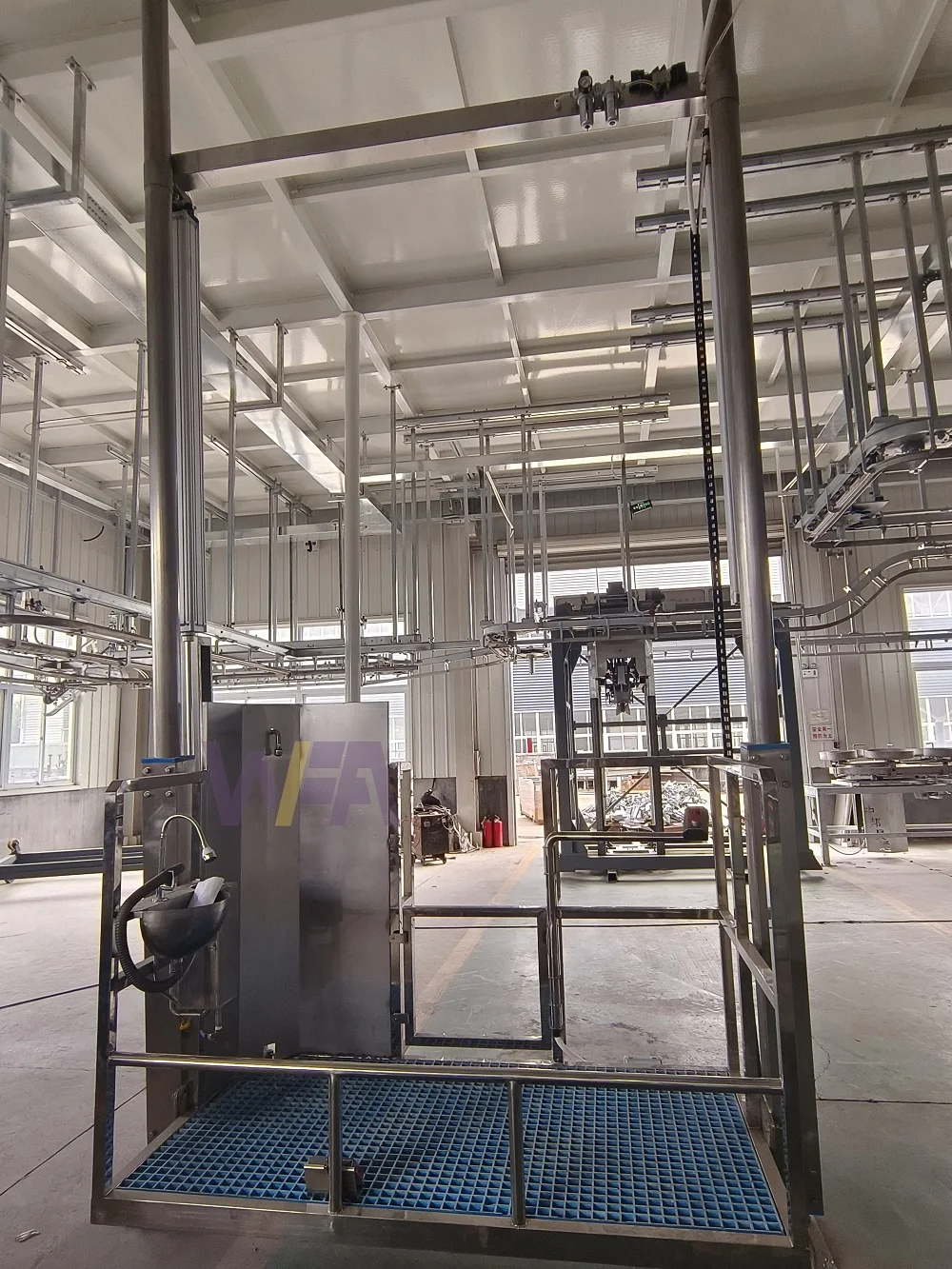 Modern Abattoir Cattle Sheep Pig Slaughter Equipment Elevating And ...