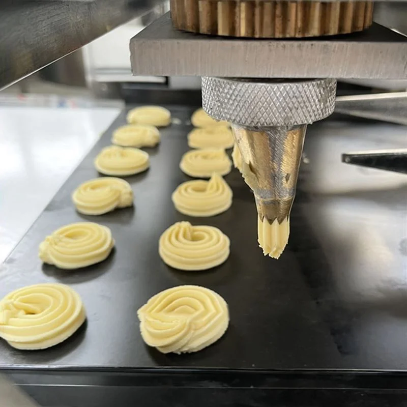 Cookie Depositor Dropping Machine Bakery PLC Macarons Puff Pastry Stick ...