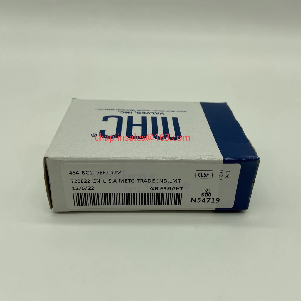 Solenoid Valve 45a-bc1-defj-1jm 720822 Brand New Original In Stock ...