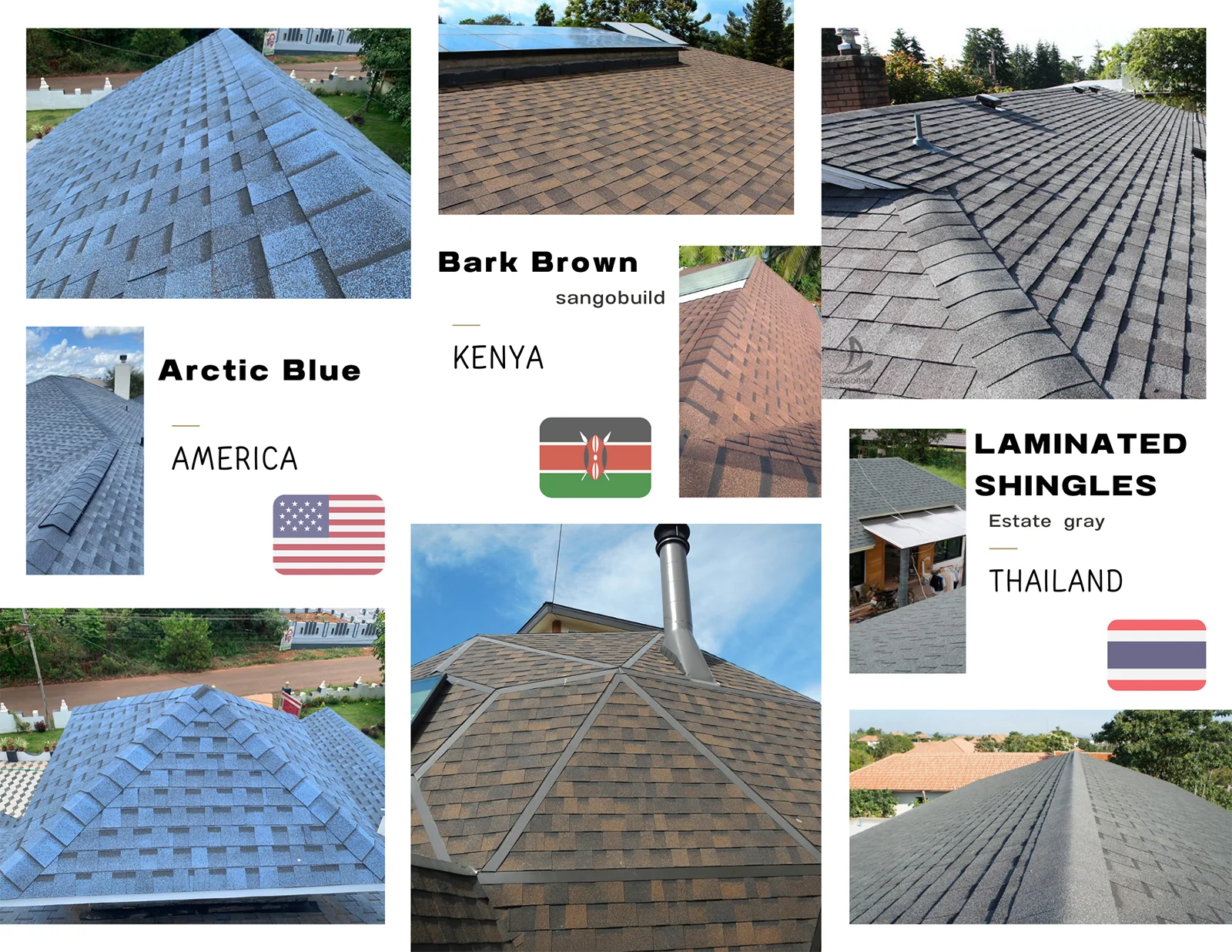 American Astm Us Standard Asphalt Shingle Roof Solutions