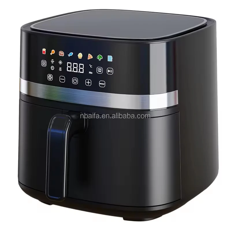 Aifa Air Fryer Digital Touch 8l Family Size Up & Down Heating 8 In 1 ...