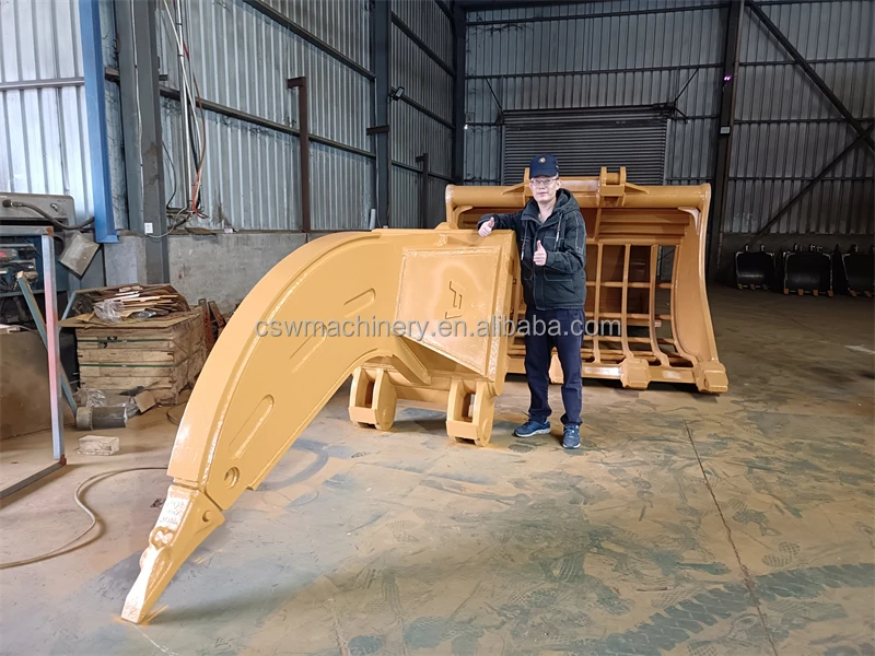 CSW Heavy Duty Digging Bucket - Trench Bucket for 45 Ton Excavators