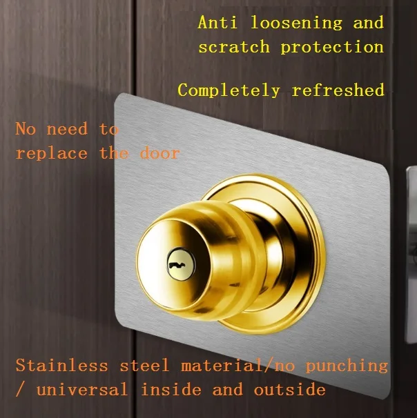 Installation Plate For Spherical Lock Of Door,Fixing Plate For Door ...
