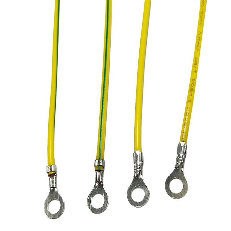 Earthing Jumper Grounding Earthing Cable With Both End Crimped Lug 4mm2 ...