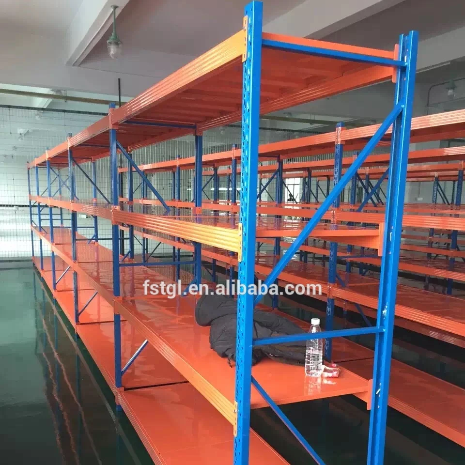 Heavy-Duty Double-Sided Industrial Steel Warehouse Storage Shelf ...