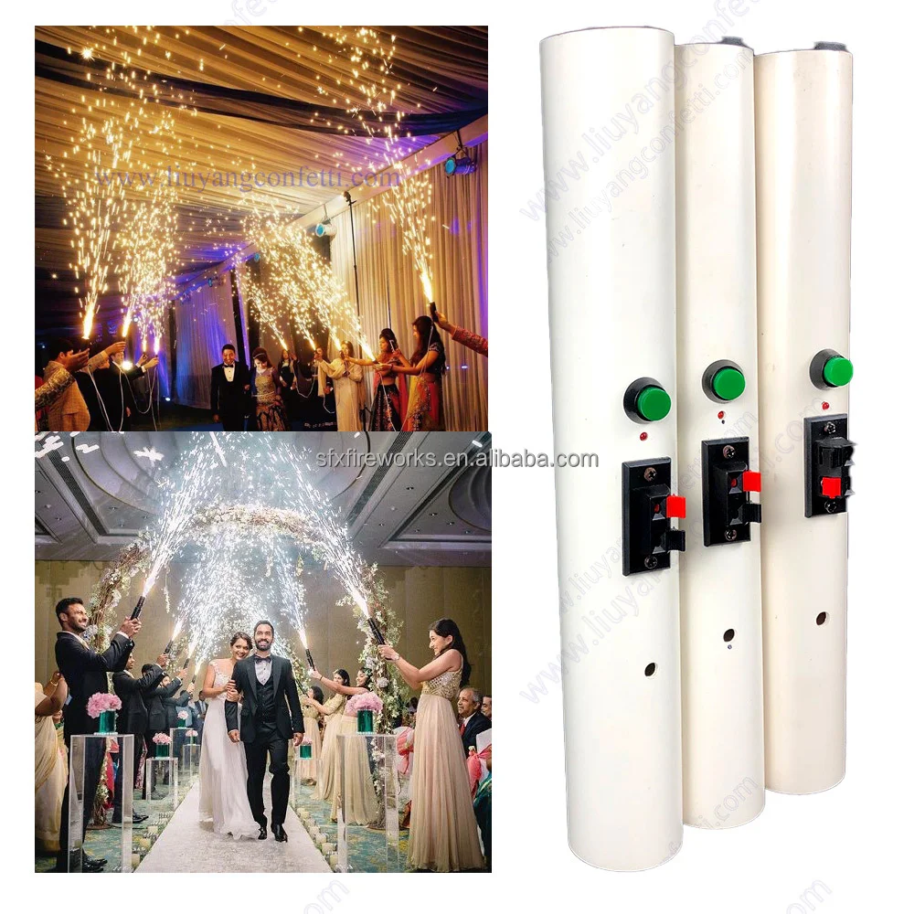 Cold Sparkler Shooter For Weddings & Events - Indoor Pyro Machine