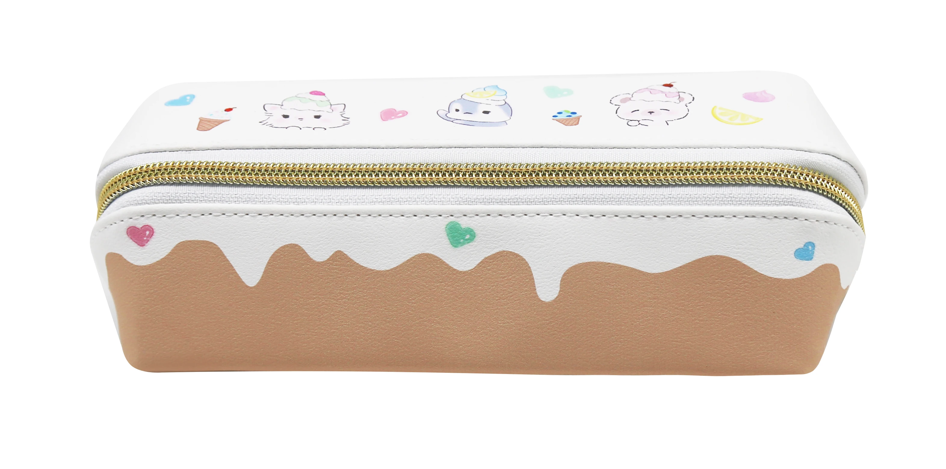 Custom Kawaii Cute Animal Cartoon Pencil Case Pouch For Children Kawaii ...