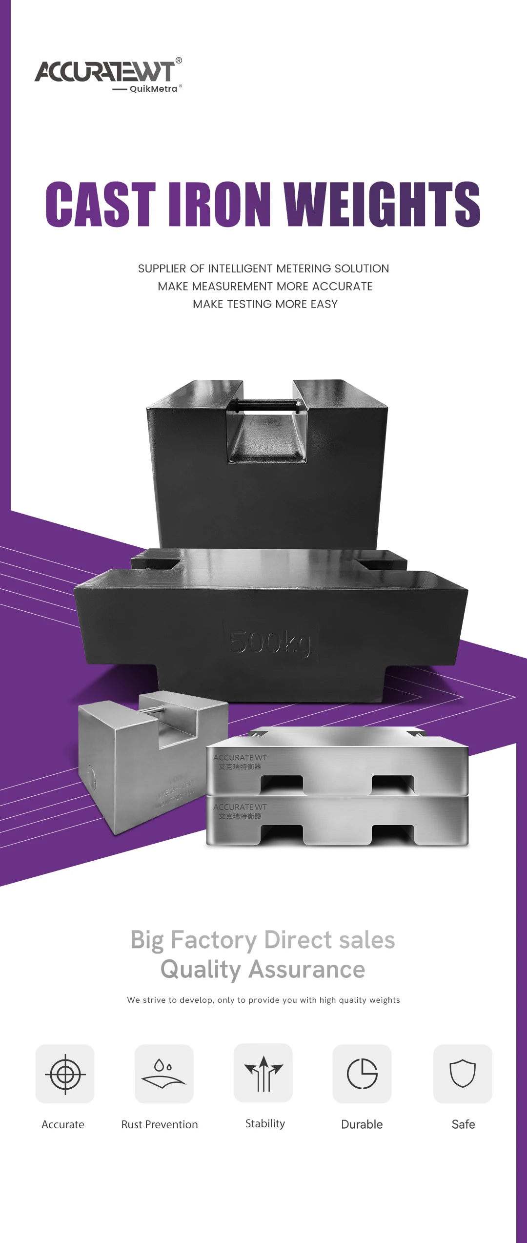 OIML M1 Test Weight 500kg - Accurate Balance for Elevators