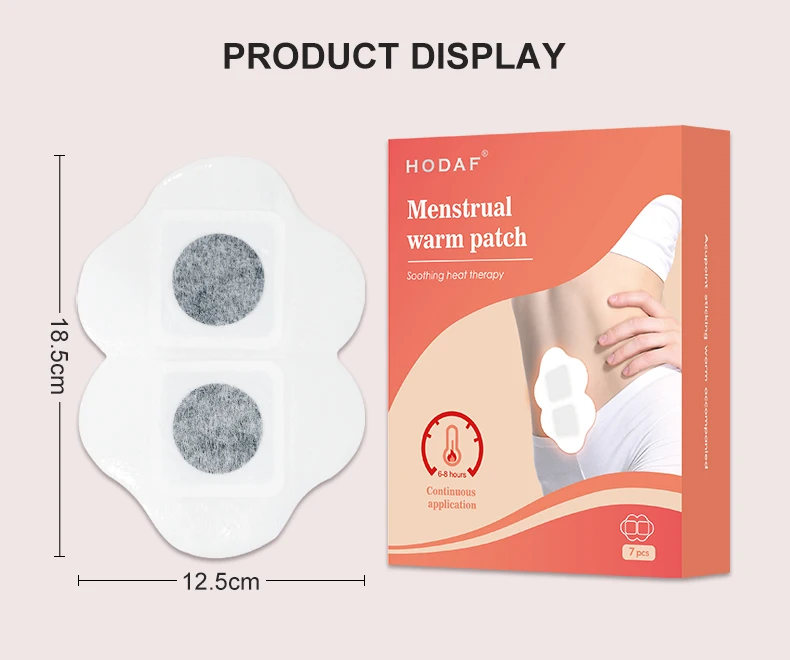 Menstrual Heating Pads Period Pain Relief Adhesive Heat Therapy Patches ...