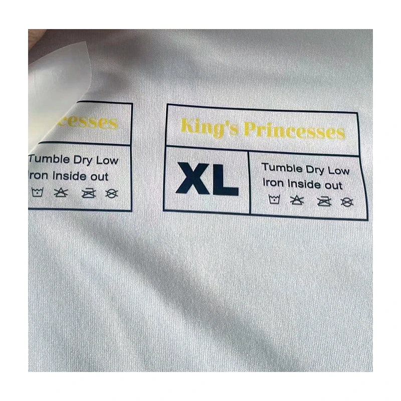 Custom Heat Transfers Logo Vinyl Clothing Labels Patches Sticker ...