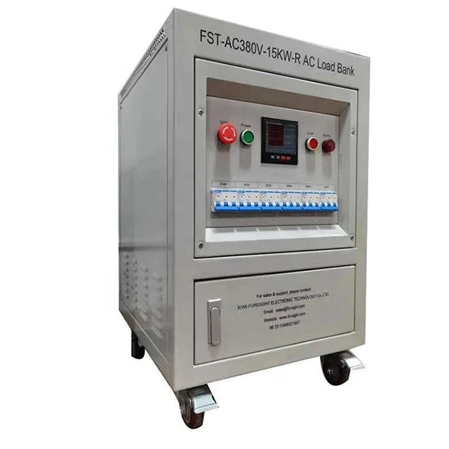 400vac 6KW Resistive Dual Power Feed C19-C20 Cables AC Load Bank for ...