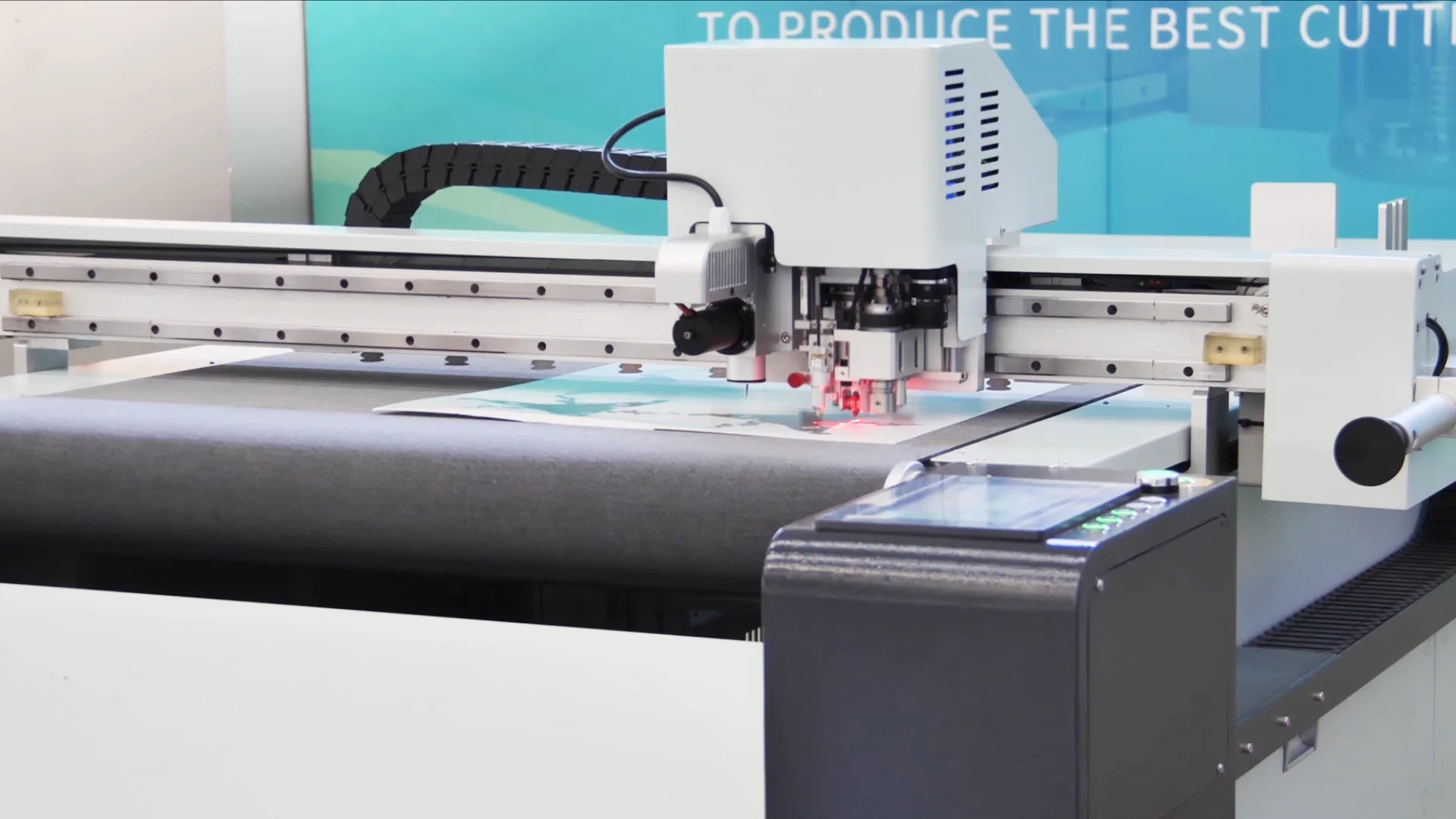 Aoyoo A4 Sheet Cutting Machine Oscillating Knife Paper Box Cutting ...