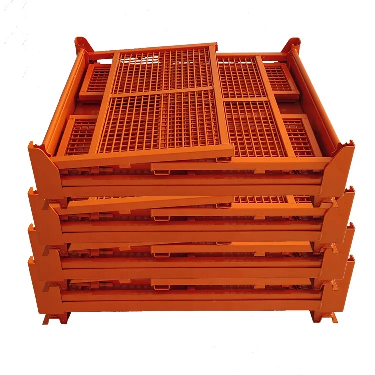 Powder Coated Steel Storage Boxes - Durable & Stackable