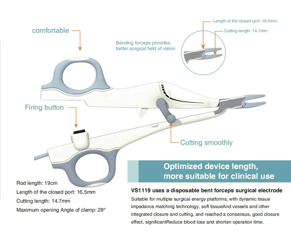 Vessel Sealer Ligasure Vessel Laparoscopic Ligasure Vessel Sealing ...