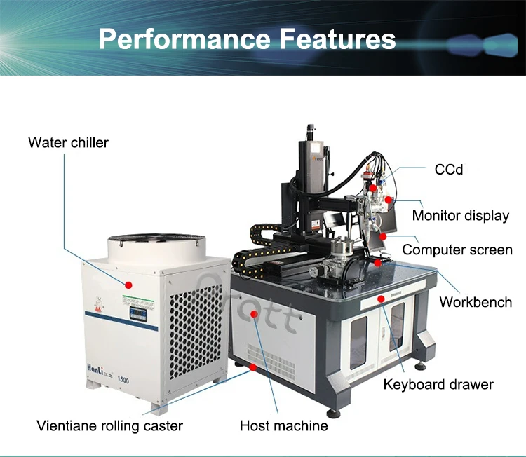 Laser Welding Machine Cnc Laser Soldering Machine Automatic 4 Axis ...