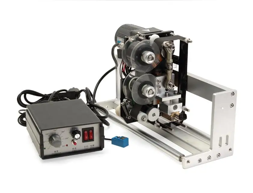 Synchronous Ribbon Coding Machine Tracking Automatic Coding Machine Plastic Bag Carton Card ...