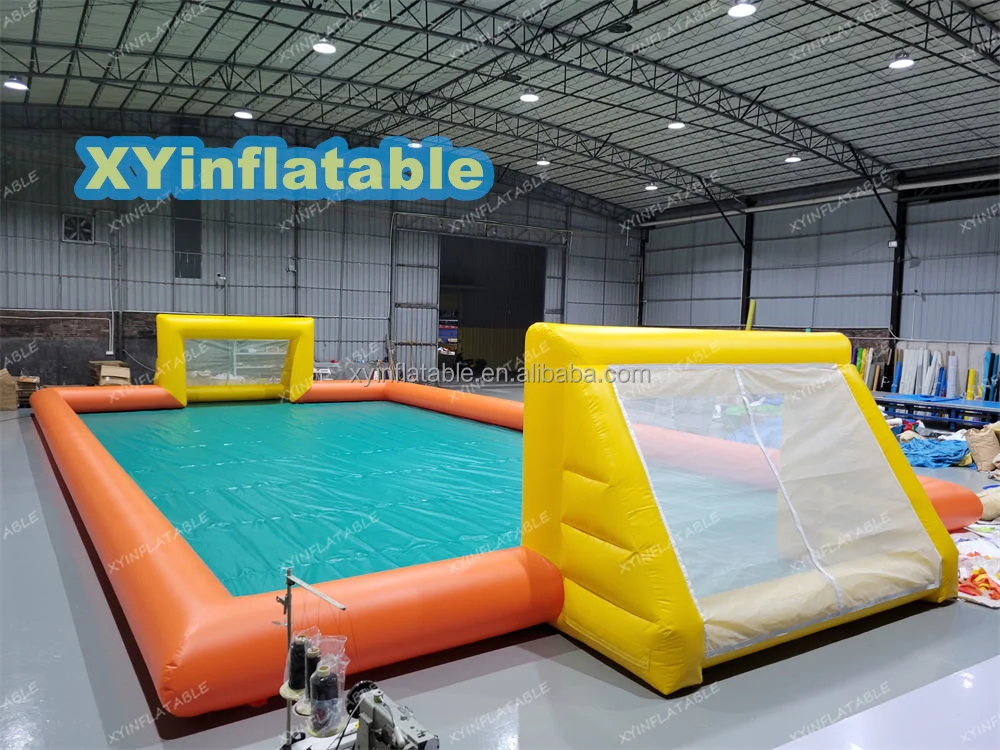 Factory Price Inflatable Soapy Soccer Field, Outdoor Soccer Field ...