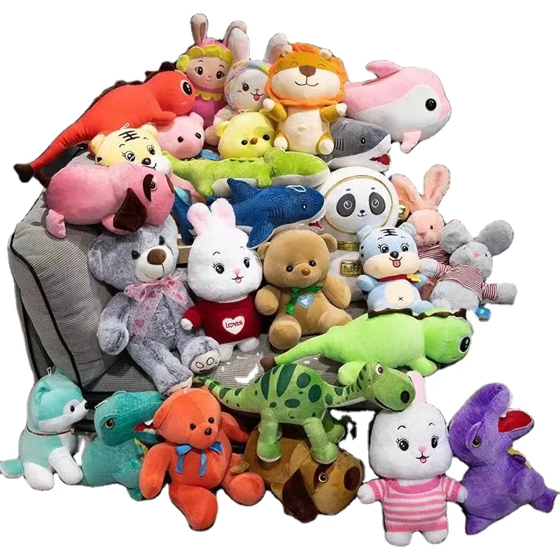 Grabbing vending crane claw machine toys plush doll toy 8-10cm Mini ...