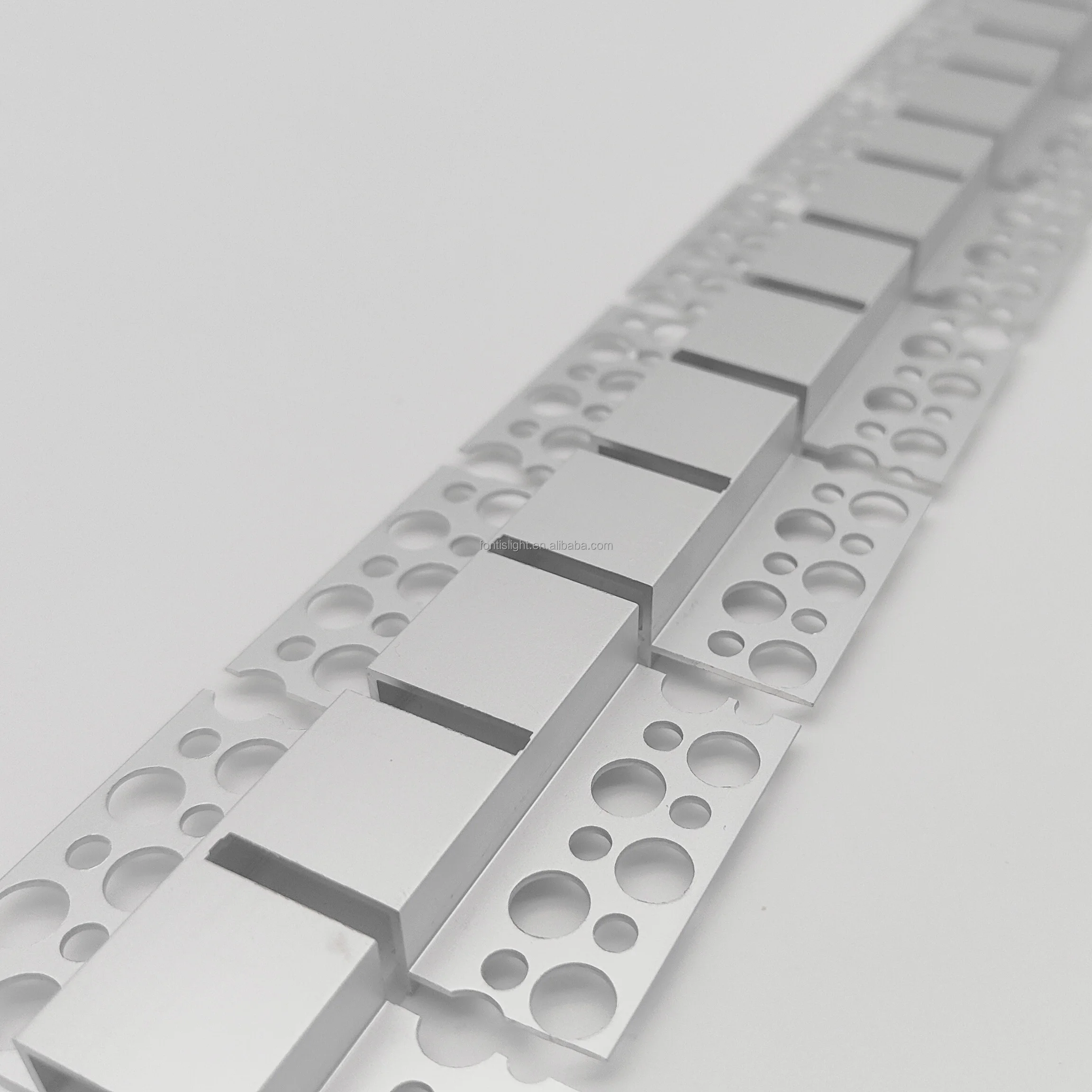 60*13mm Flexible Curve Bendable Alu Extrusion Ceiling Plaster In ...