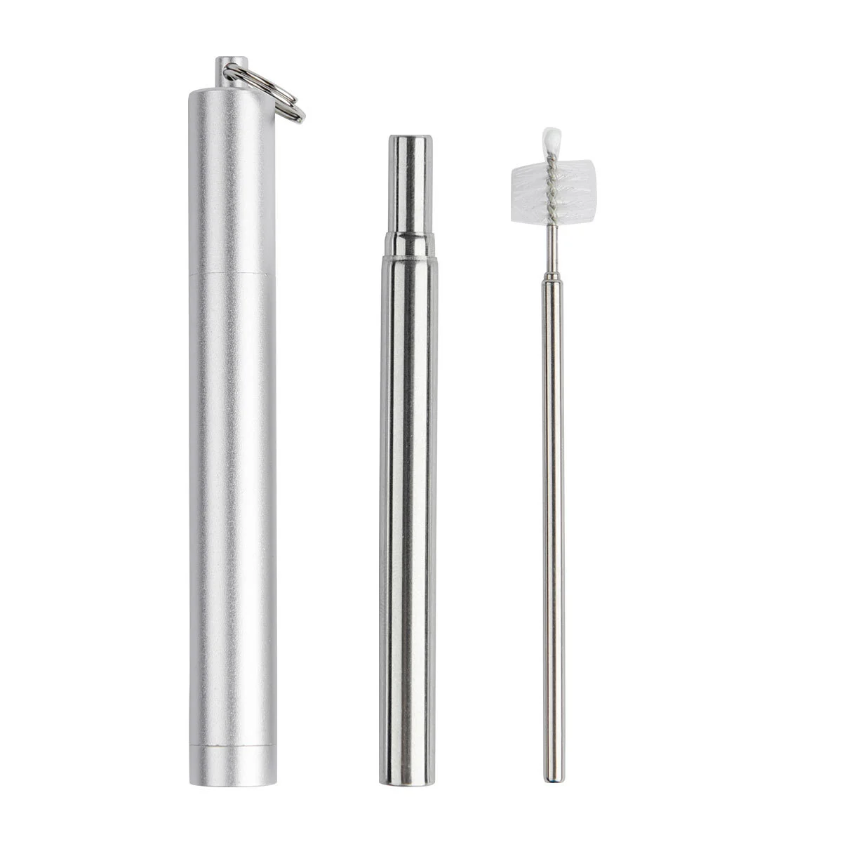 IKITCHEN Telescopic Drinking Straw Set - Reusable & Sustainable