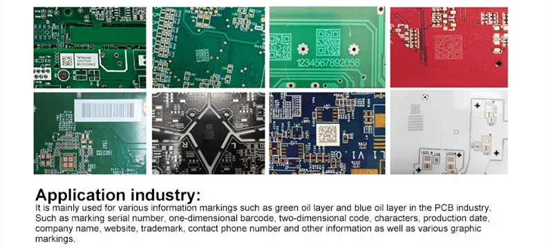 Pcb Board Qr Code Marking Pcb Uv Fiber Co2 Laser Cutting Machine/plc ...