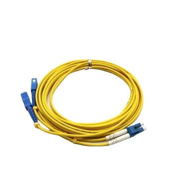 Single Mode G652d Fiber Optic Patch Cord Fiber Jumper Sc/upc-e2000/apc Duplex E2000 - Buy E2000 ...