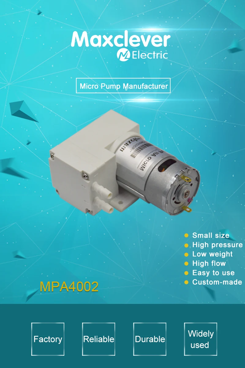 Factory Offers High Quality 8-14ml/min -80 300kpa Dc6/12/24v ...