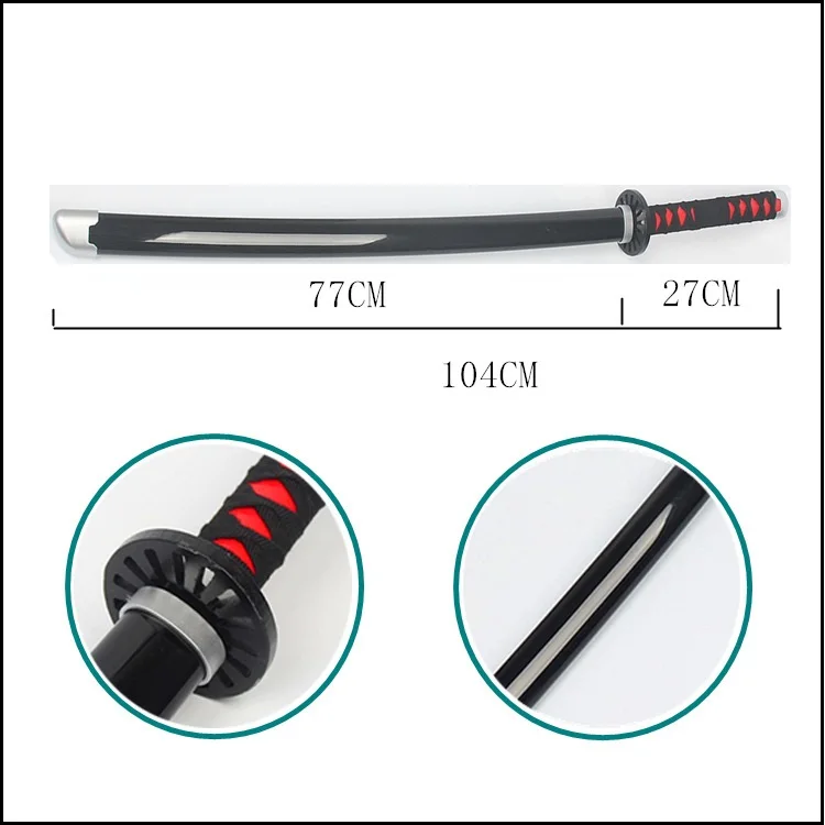 Customizable 104cm Demon Slayer Anime Cyberpunk Cosplay Sword