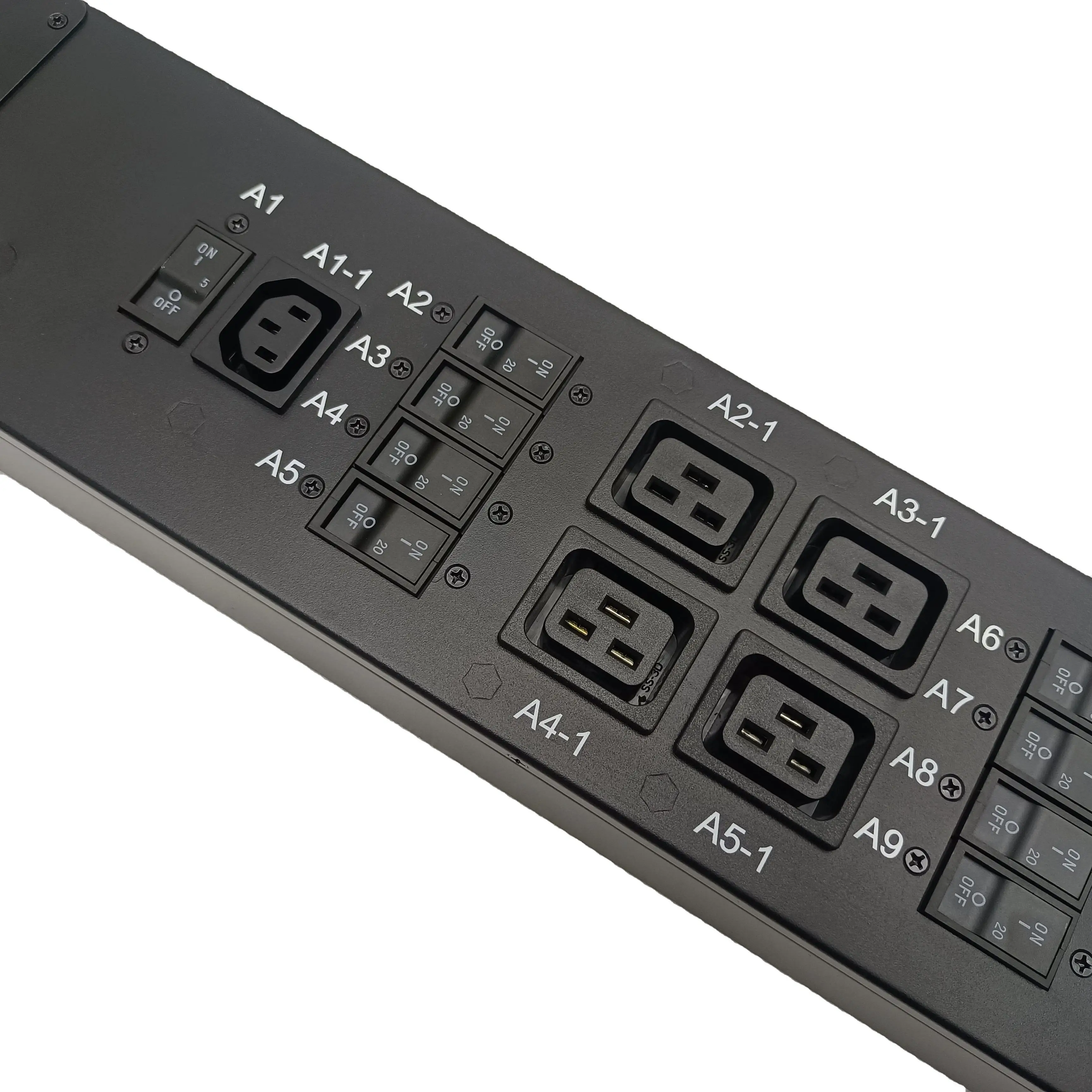 Kls High-power C19 Socket Pdu 3phase 415v 125a 90kw Circuit Breaker Output Branch Protection ...