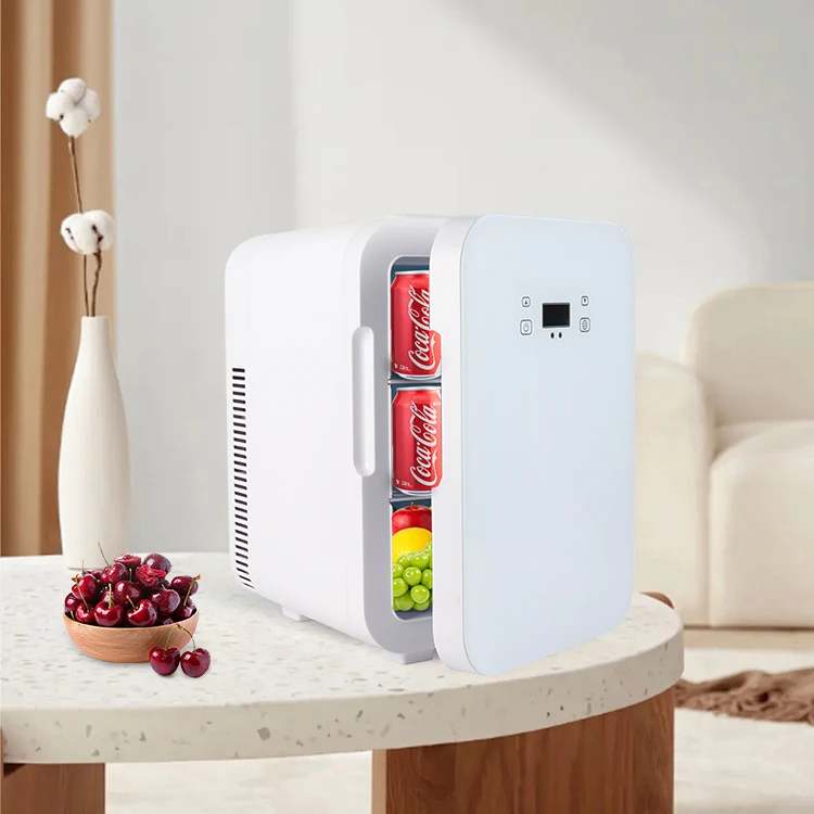 New Mini Bar Fridge 10l Semiconductor Mini Fridge Cool And Warmer Mini ...