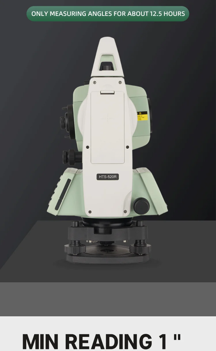 Hi-Target 800M Reflectorless HTS-520L8 Color Screen Surveying Equipment with Blue Tooth Total ...