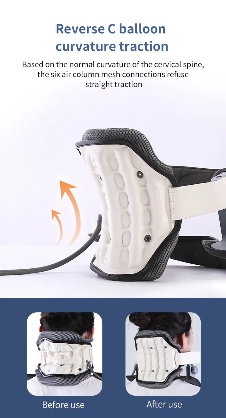 Physiotherapy Devices Neck Platen Cervical Neck Traction Device For ...