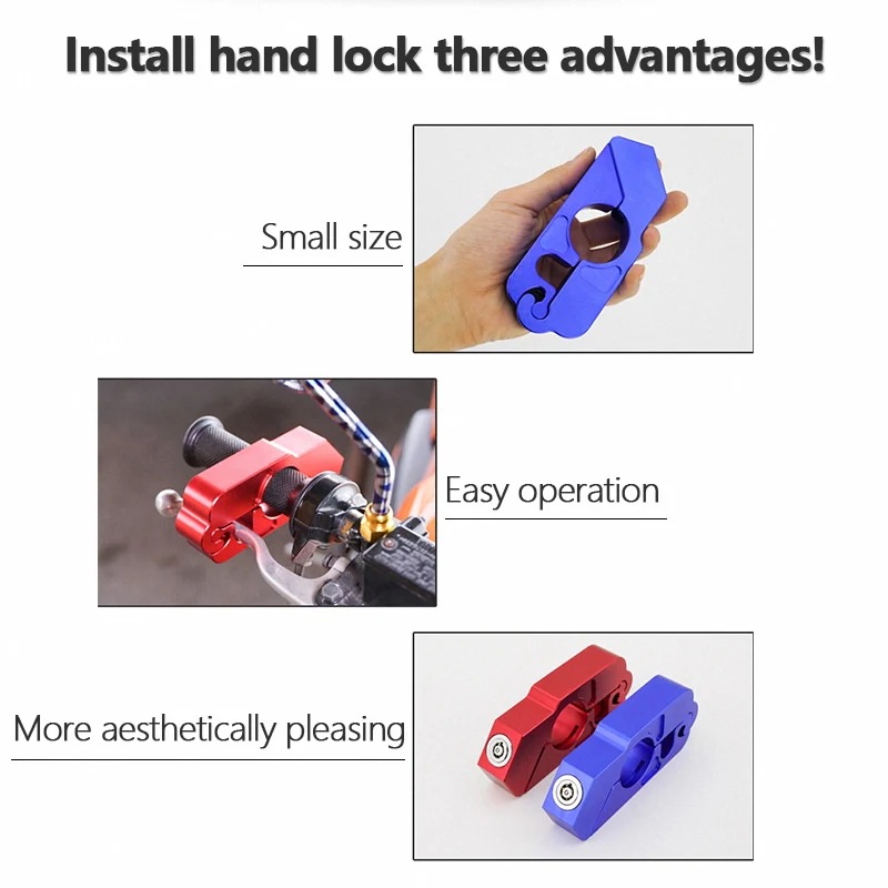 Motorcycle Handle Bar Lock Safety Locks Motorcycle Handlebar Lock - Buy ...