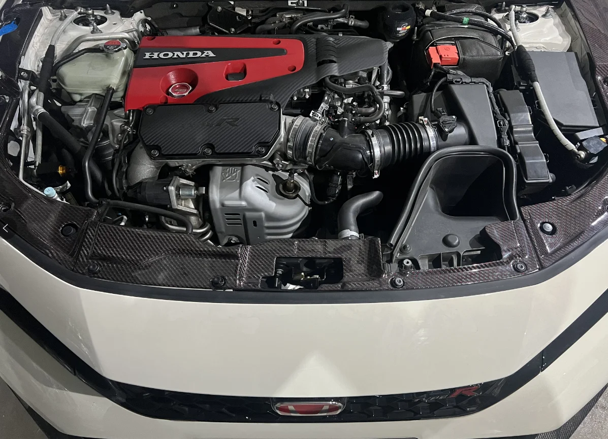 Honda Civic Type-R FL5 Radiator Cooling Plate Kit - Real Carbon