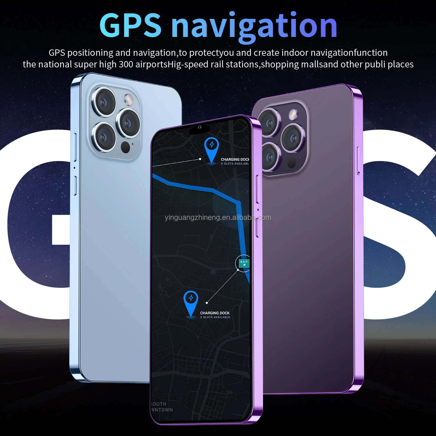 2023 Cheap Original I14 Pro Max Unlocked Cell Phone Android Global ...