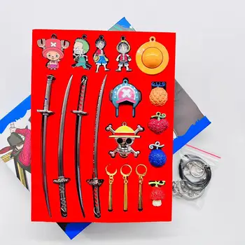 22 Styles Japanese Anime Luffy Zoro Cosplay Accessories Sword Weapon ...