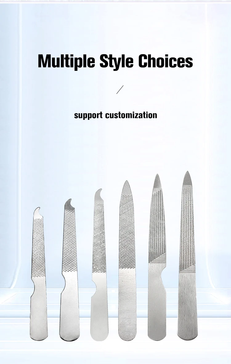 7.6-10 Cm #ae003 Stainless Steel Personal Manicure Nail Polishing File ...