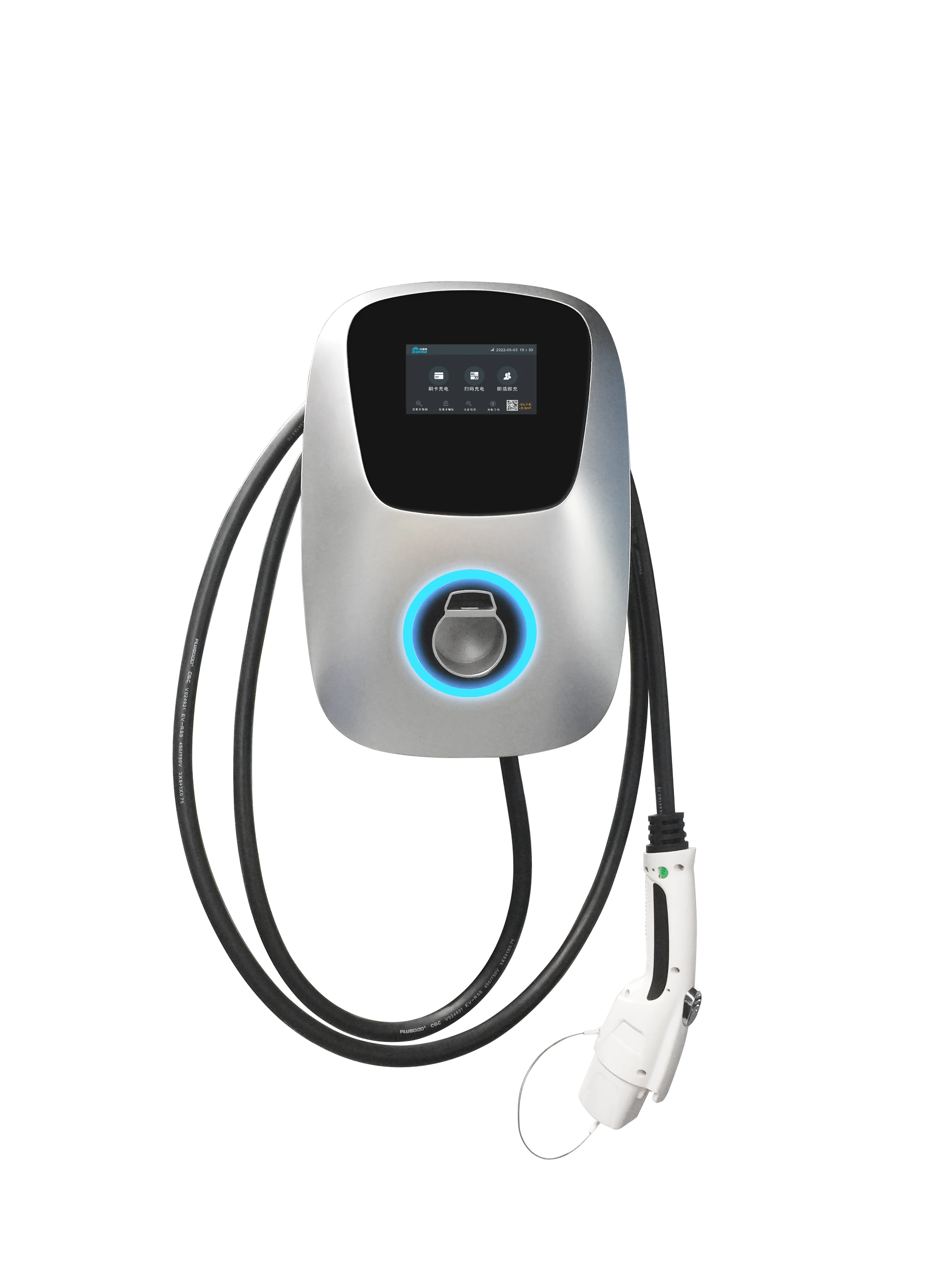 Ce Certificated V2h Electric Car Home Wallbox 22kw Public Mobile Phone ...