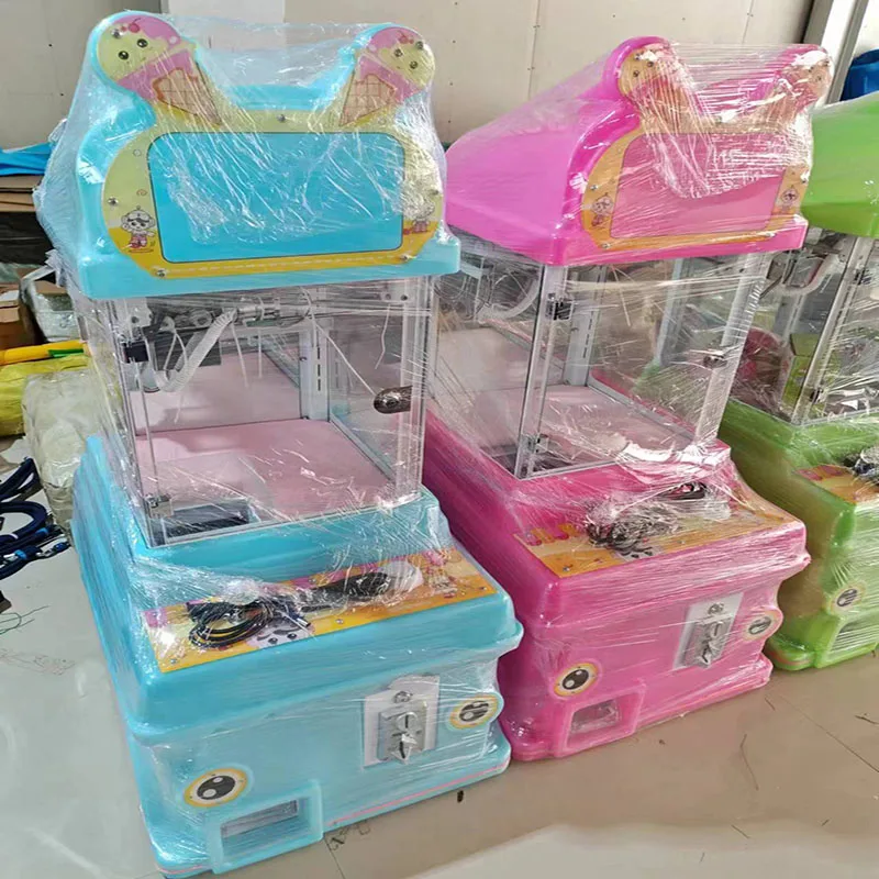 Mini Claw Machine Coin-Operated Arcade Game for Small Toys Prizes Doll ...
