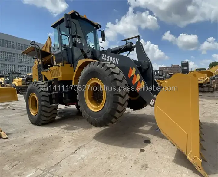 China Xugong Pilot Operation Second-hand 5ton Loader Used 50 Wheel ...