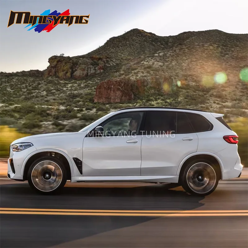 PP Plastic X5M Body Kit Upgrade G05 Bodykit Fender Headlight Hood Parts for BMW X5 G05 Body Kit ...