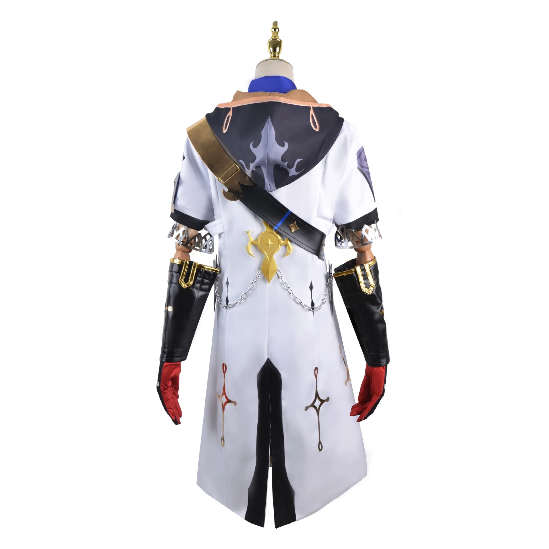 Anime Genshin Impact Costume Albedo Cosplay Halloween Party Game ...
