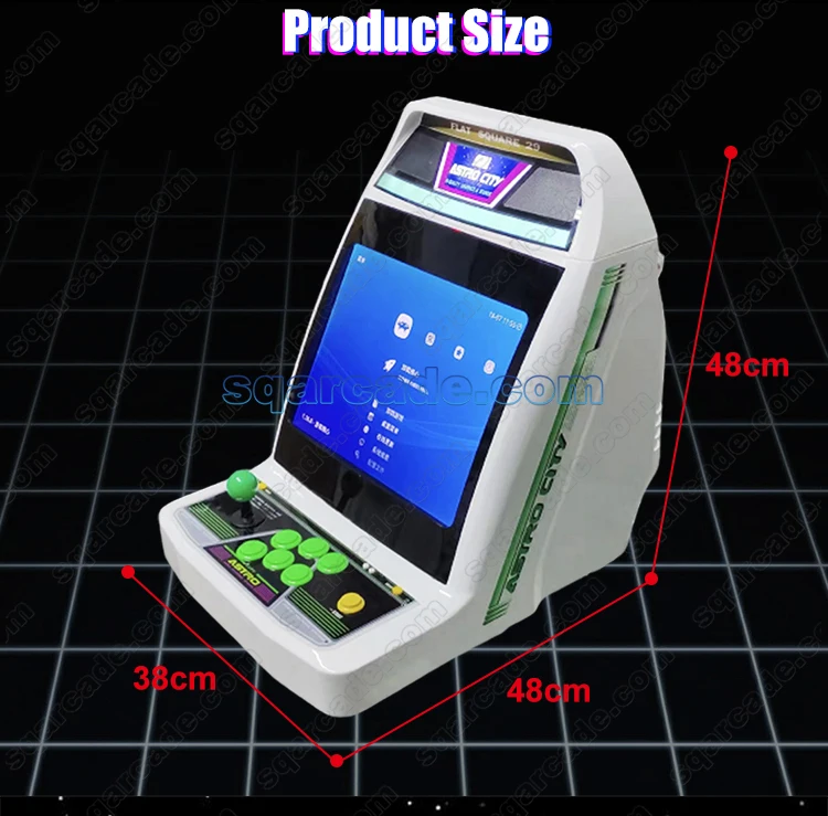 Astro City Mini Arcade Cabinet - 15-Inch Retro Console with Classic ...