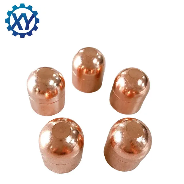 Customized Round Spot Welding Electrode Cap Tip Cucrzr Material ...