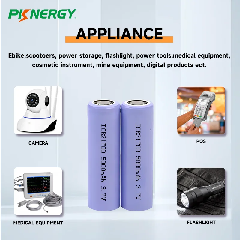 PKNERGY 21700 Battery - 5000mah Rechargeable Power Tool Cells