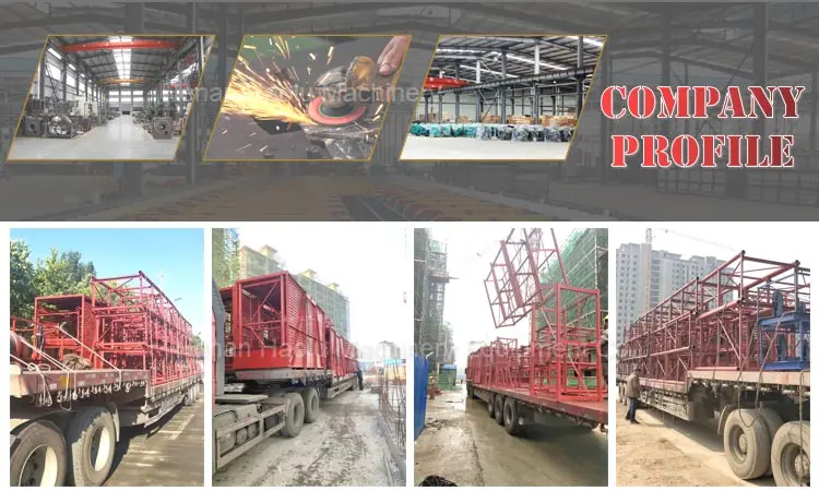 Temporary Construction Elevator Ss1t Double Cage Construction Hoist ...